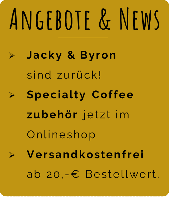 TIM & SEBASTIAN´S – Specialty Coffee Köln | Frechen Kaffeerösterei